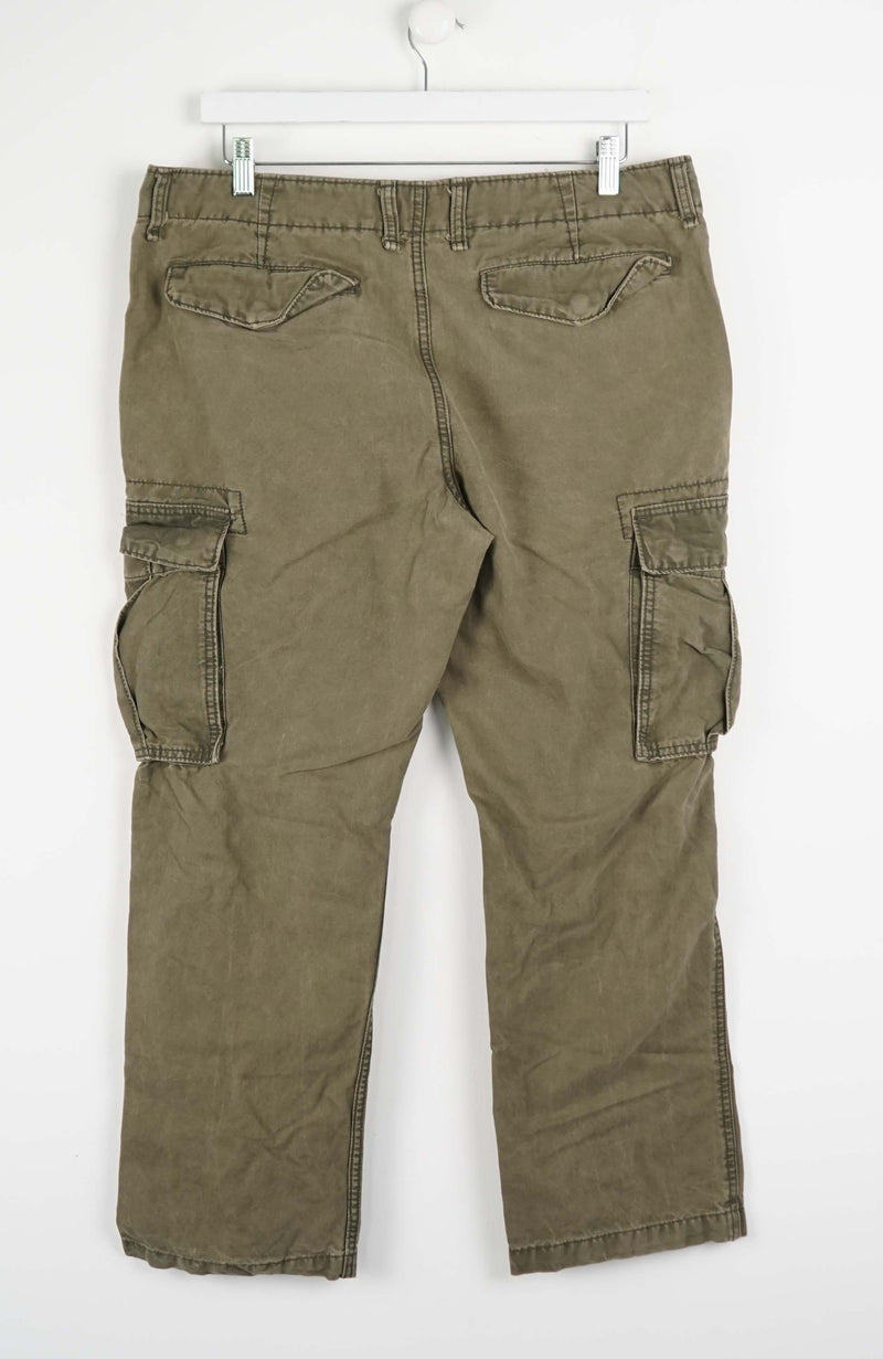 VINTAGE REWORK CARGO PANTS W38
